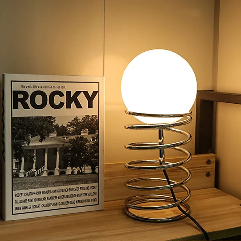 Ville - Spring Glass Table Lamp Bauhaus Furniture — BO-HA